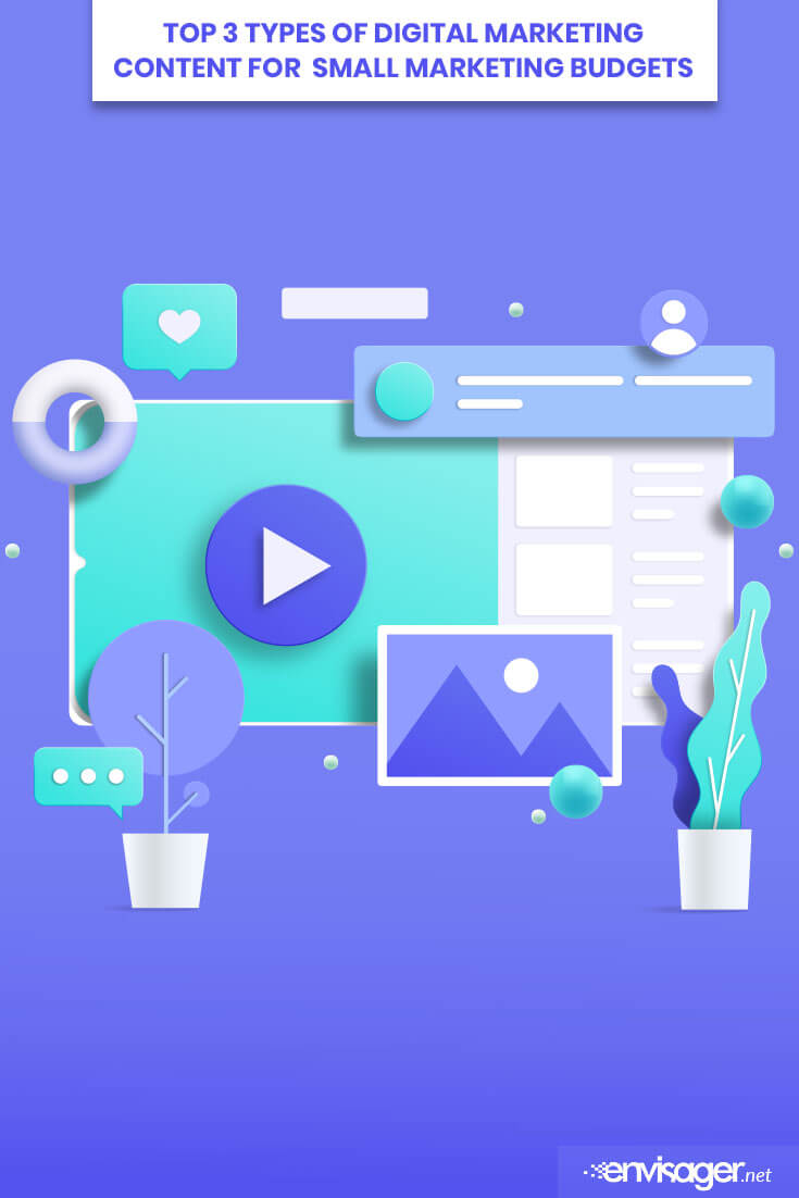 Top 3 Types Of Digital Marketing Content For Small Marketing Budgets