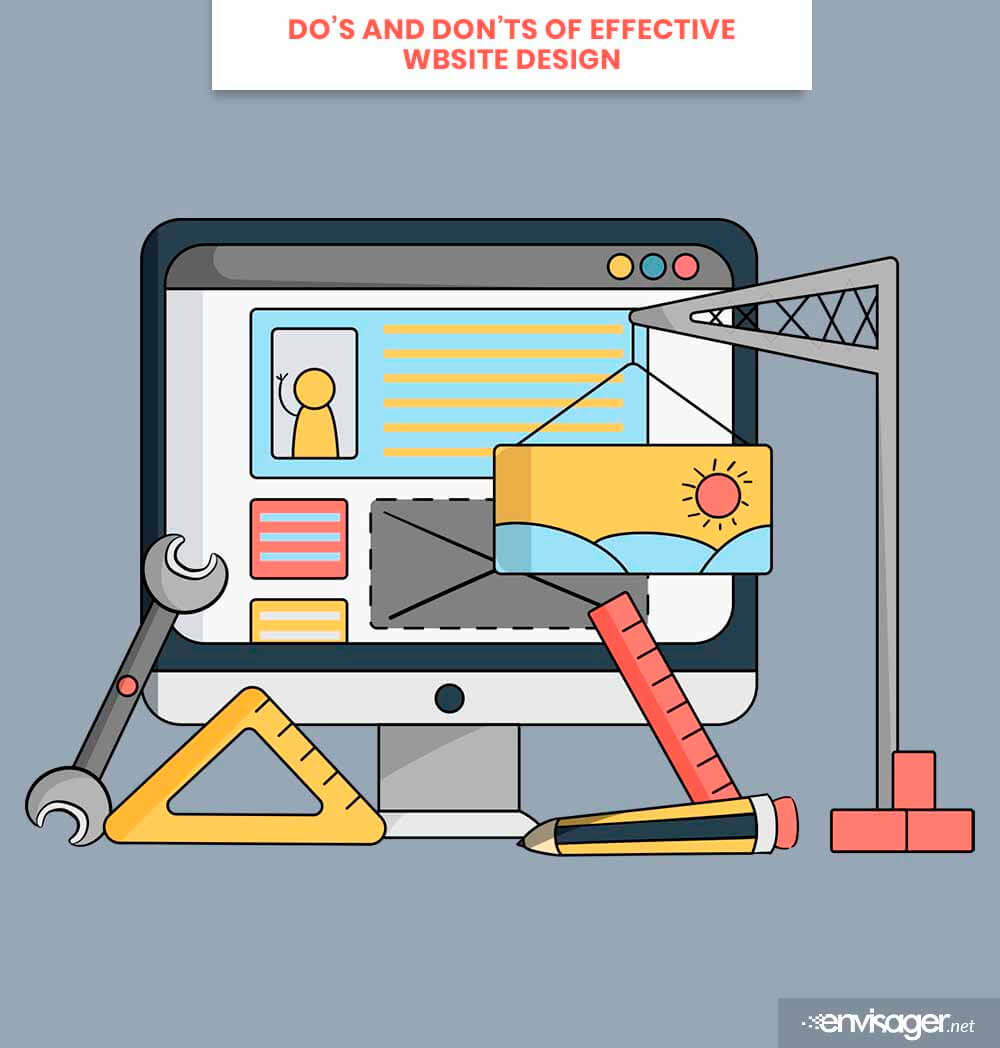 Do's and Don'ts Of Effective Website Design | Envisager Studio
